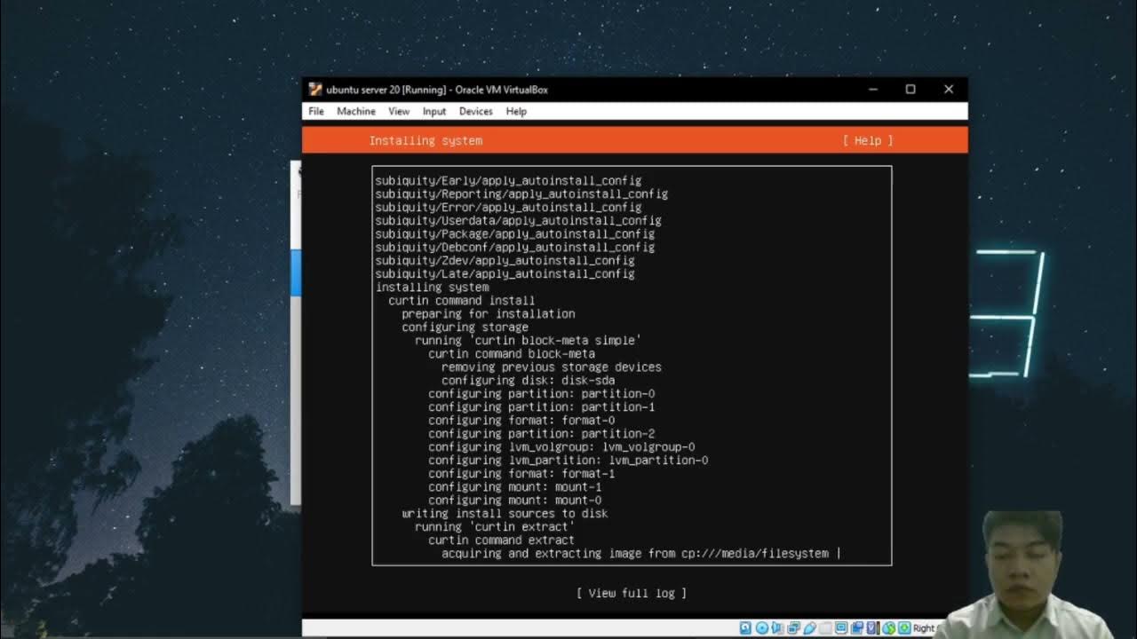 Cara Menginstall Linux Ubuntu Server di VirtualBox - YouTube