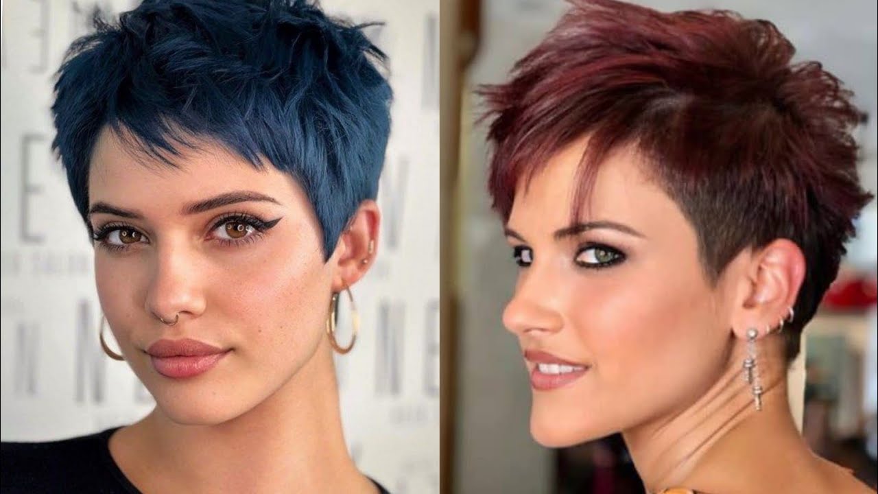 very attractive look this cutting for women 2023// pixie cut design ...