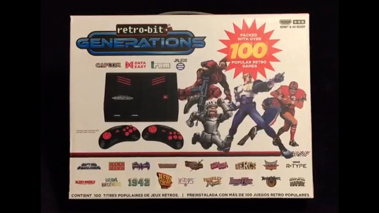 Retro-bit Generations Unboxing - YouTube