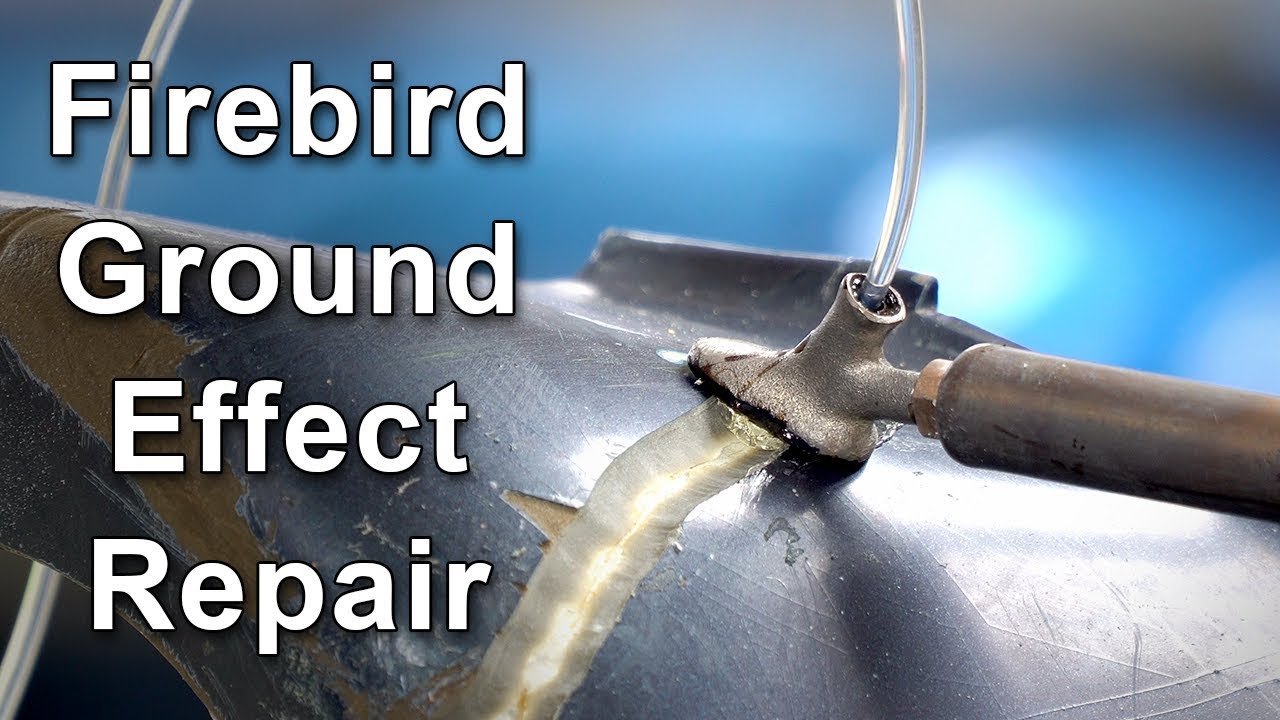 Polyurethane Repair - Firebird Ground Effect - YouTube