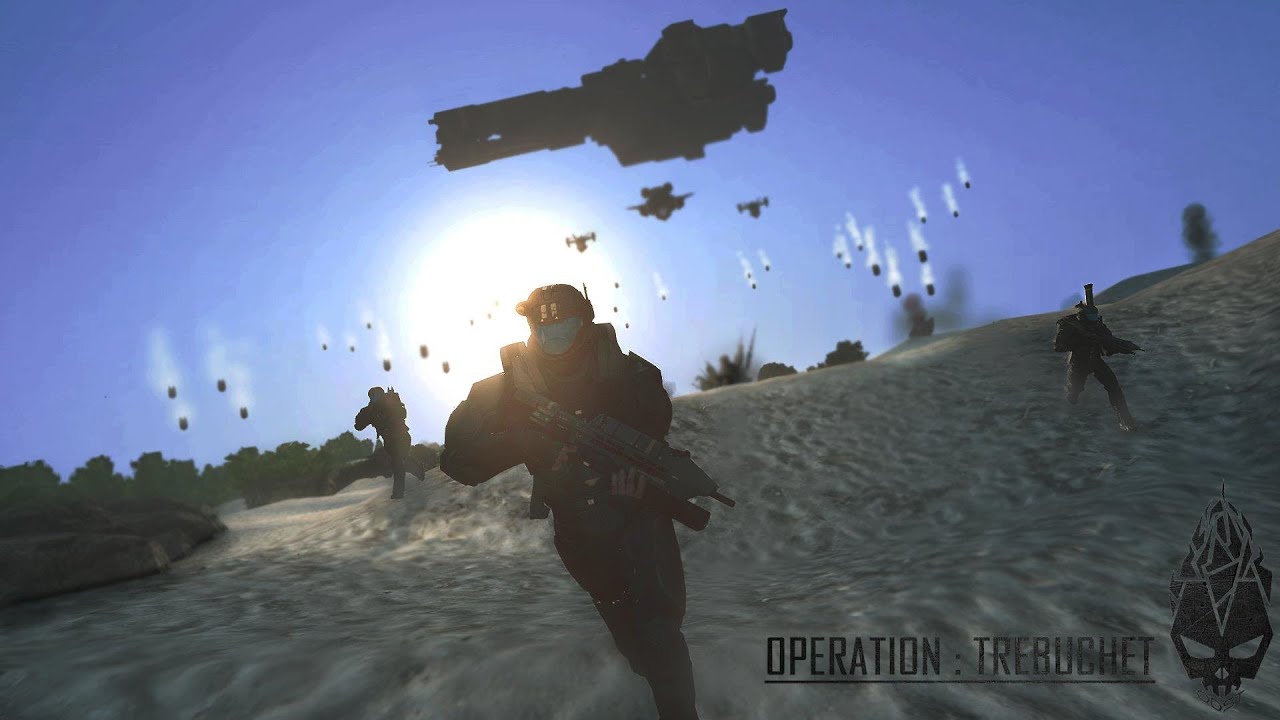 Arma 3: Halo Operation Trebuchet - YouTube