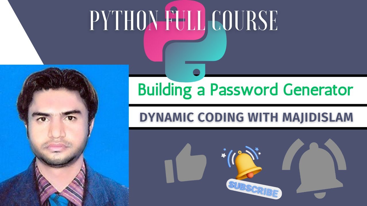 Learn Python Building A Password Generator App Using Python Uv And 7837