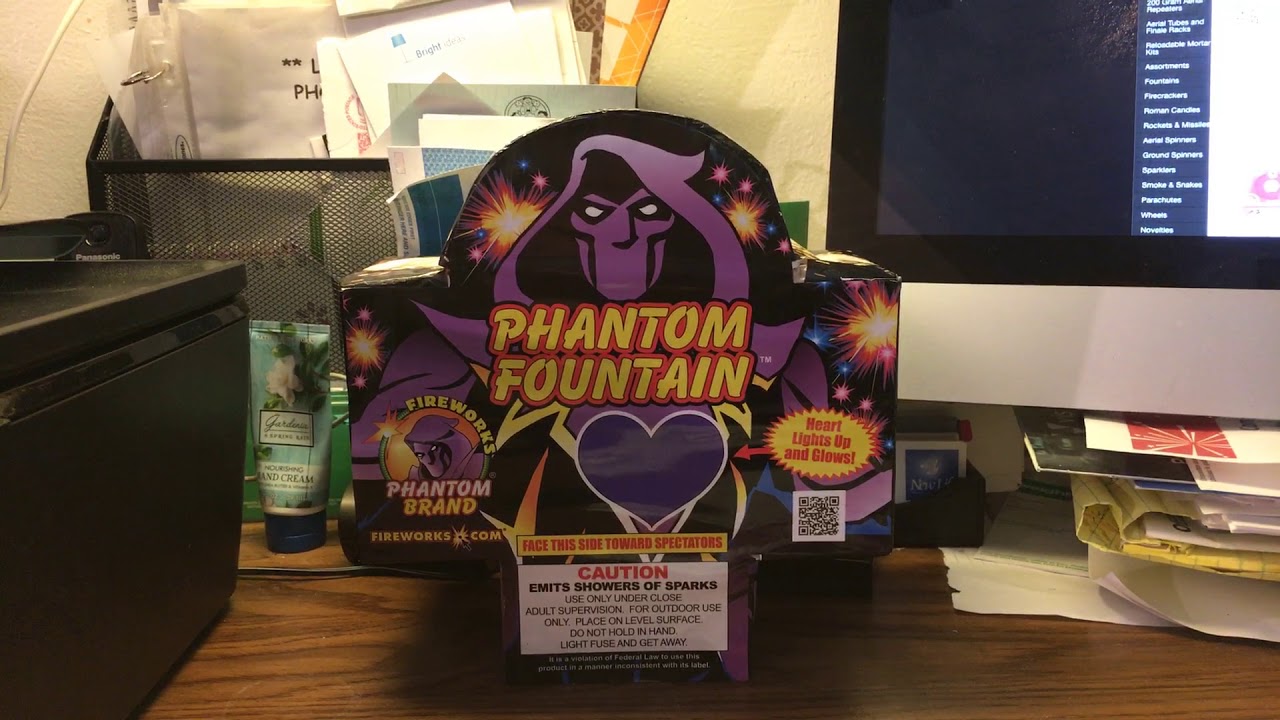 2018 California Safe and Sane New Phantom Fireworks for the stands ...