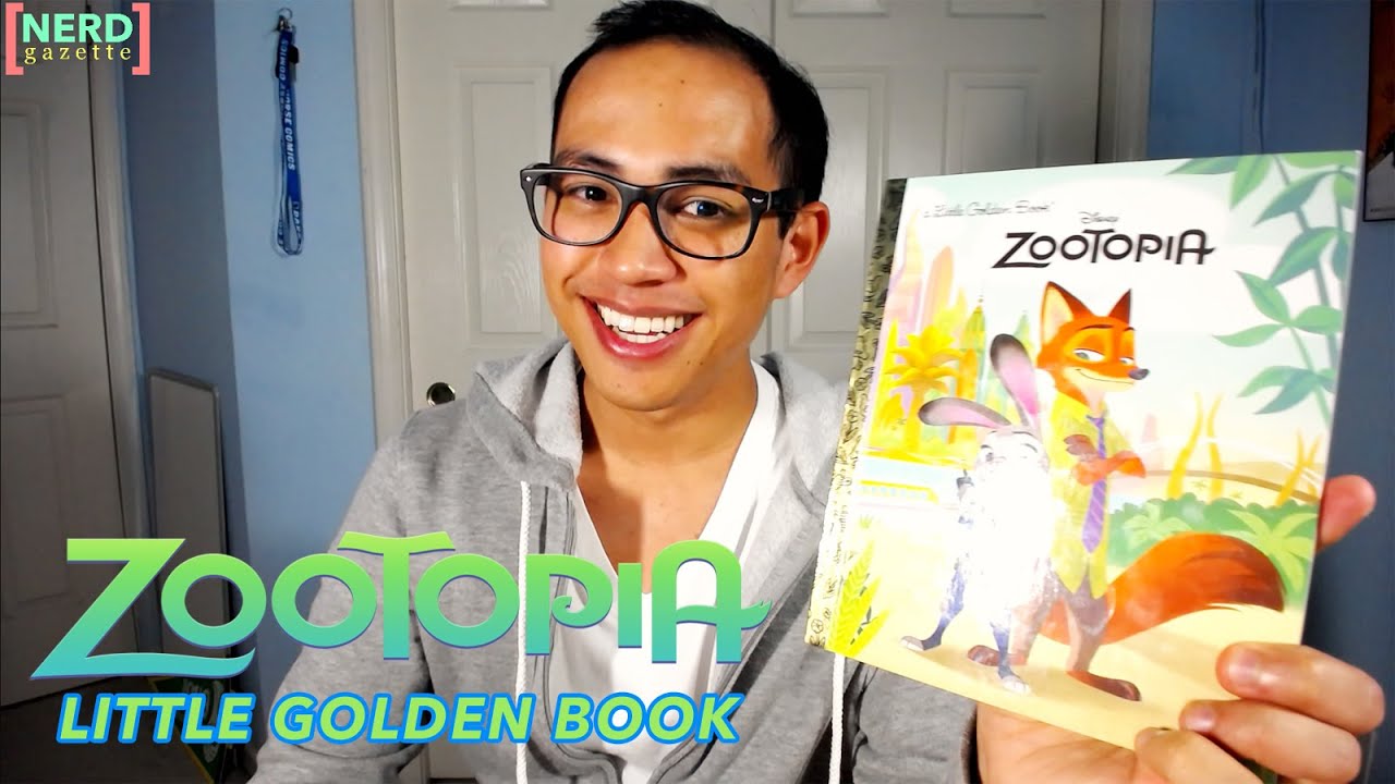 Disney Zootopia Little Golden Book Review & Spoilers - YouTube