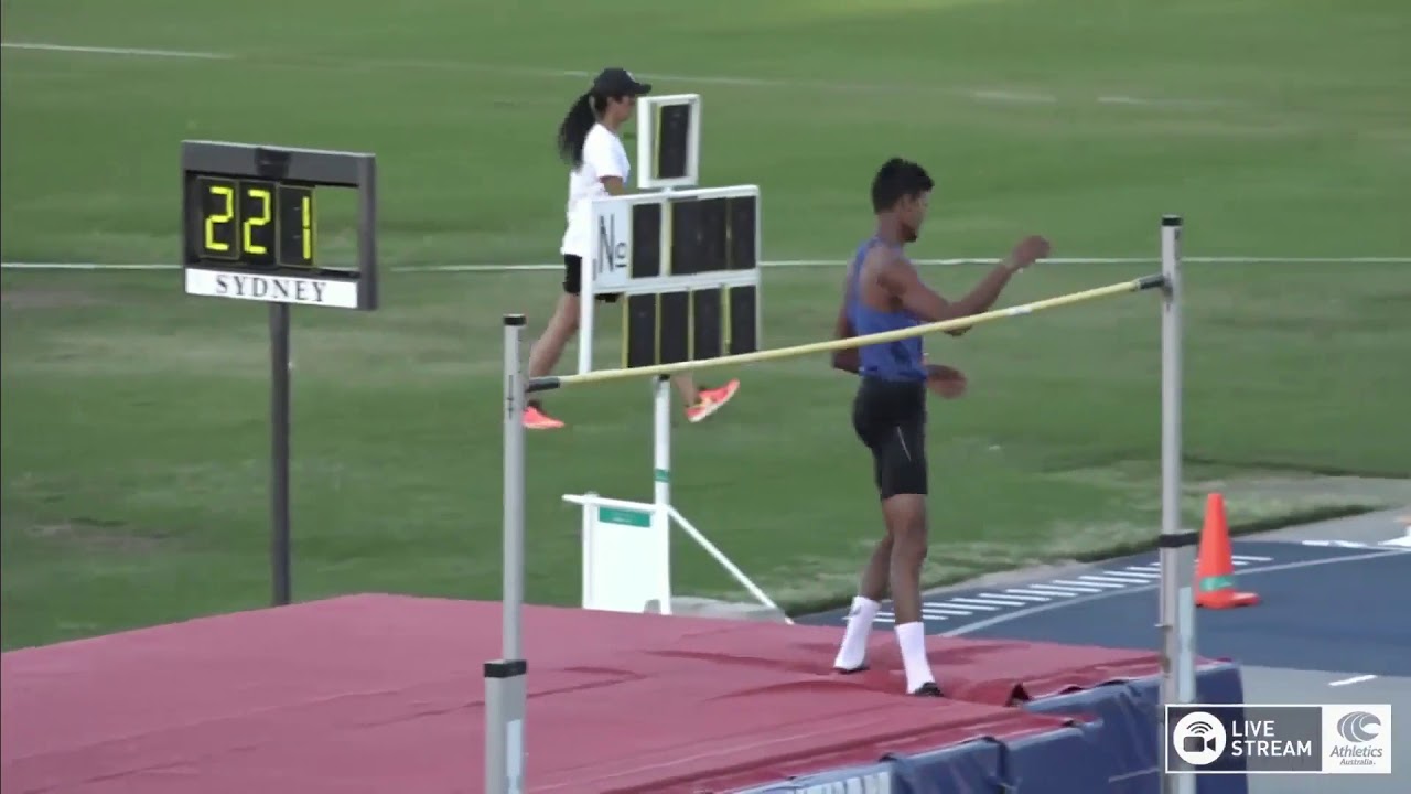 Open Mens High Jump - Part 1 - Sydney Athletics Grand Prix - YouTube