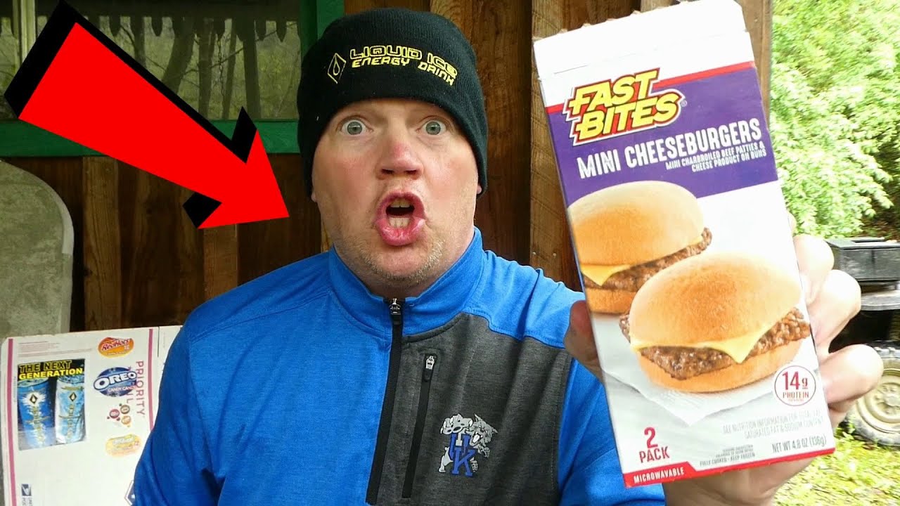 Dollar Tree Fast Bites Mini Cheeseburger (Reed Reviews) - YouTube
