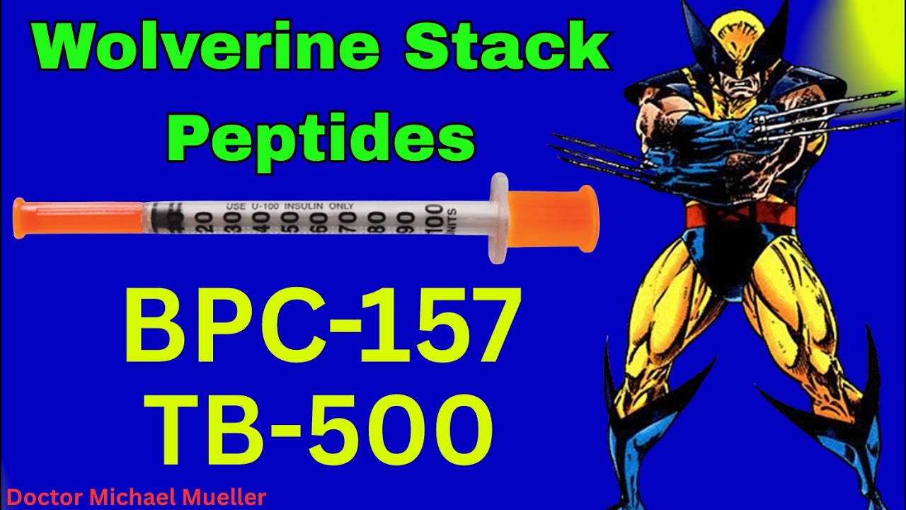 Wolverine Peptide Stack, BPC-157 and TB-500 Explained - YouTube