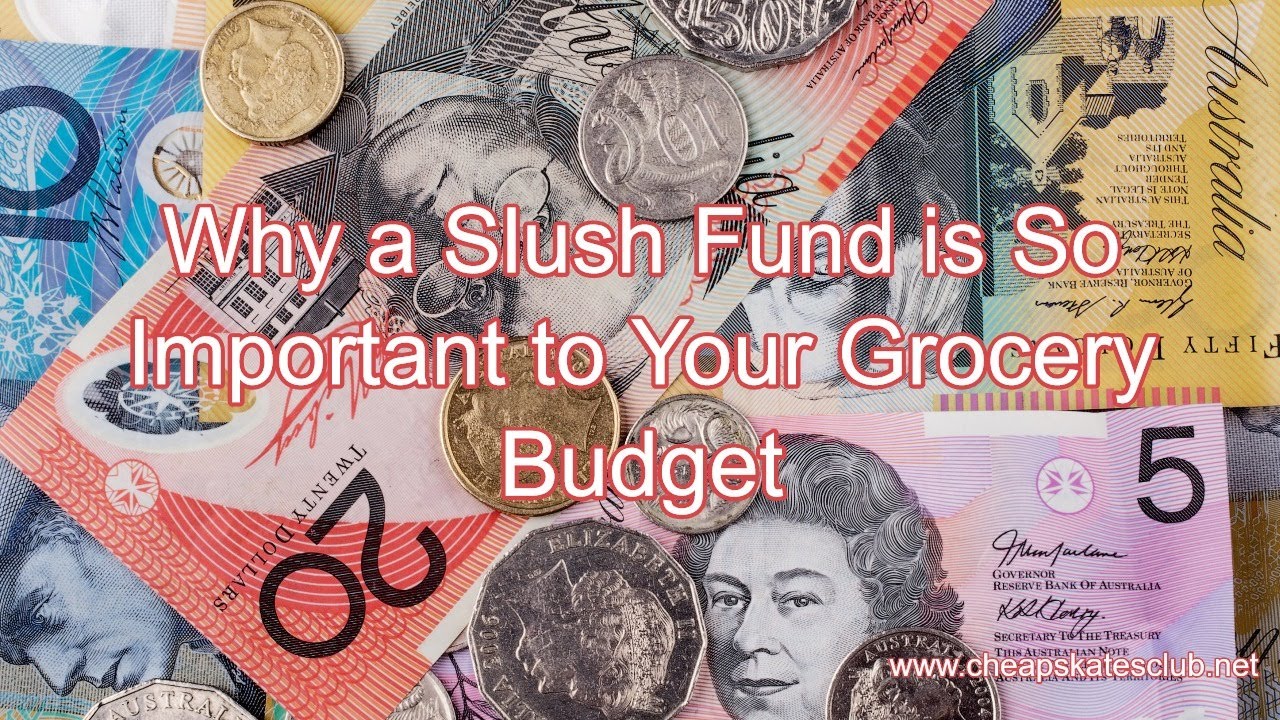 Why a Slush Fund is So Important to Your Grocery Budget - YouTube
