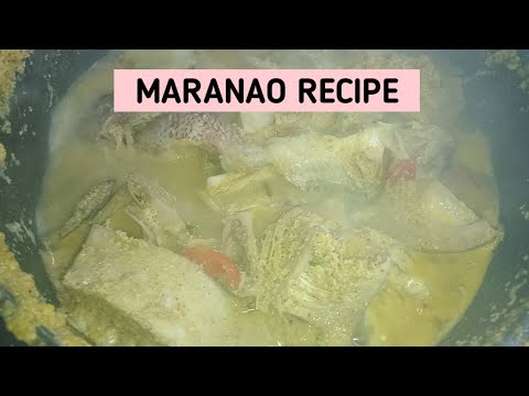 MARANAO RECIPE| PIYARUN A BADAK @Jhamkitchen - YouTube