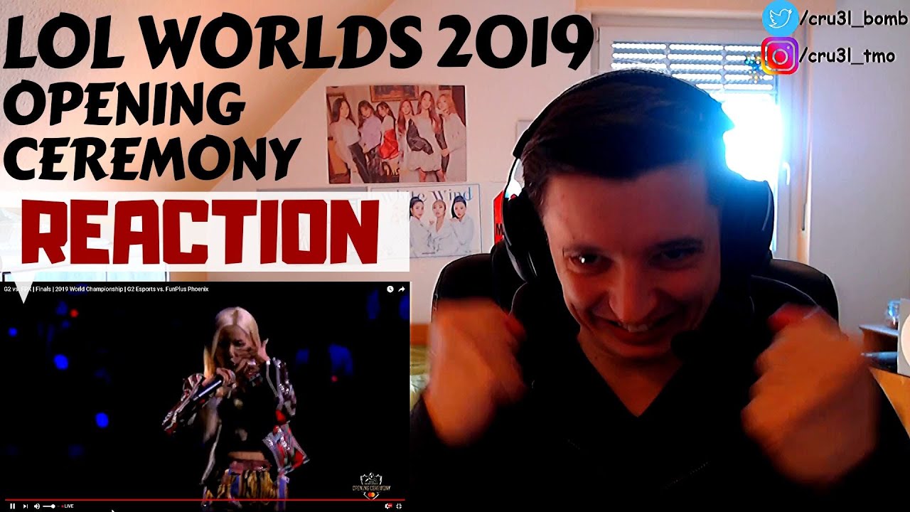 REACTION | League of Legends Worlds 2019 Finals: Opening Ceremony ...