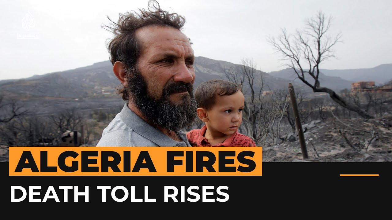 Algeria wildfires kill 34 people and force hundreds to flee | Al ...