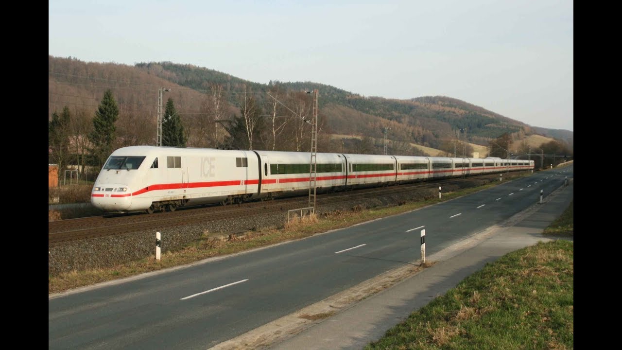 EDE021180 High-speed trains DB 401 Germany: directed bullet train ...