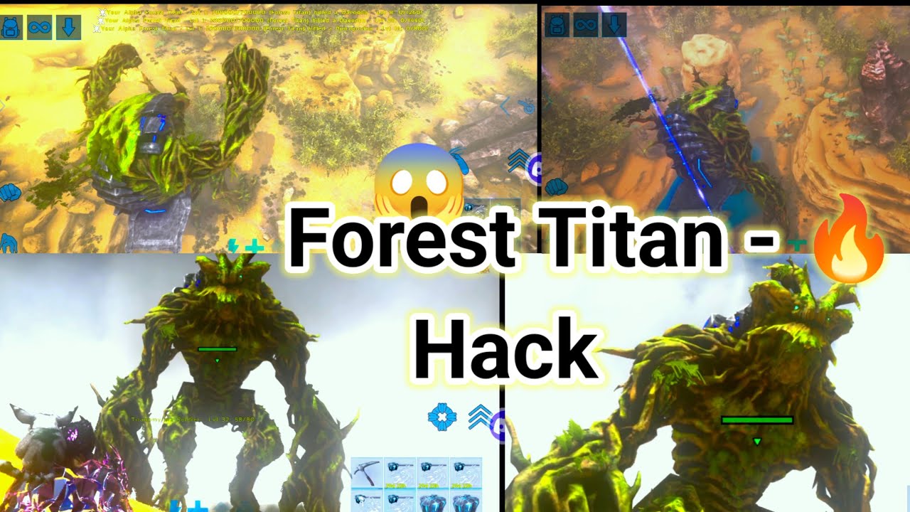 😲Forest Titan Guide For ARK: Scorched Earth 😱 #arksurvivalevolved # ...