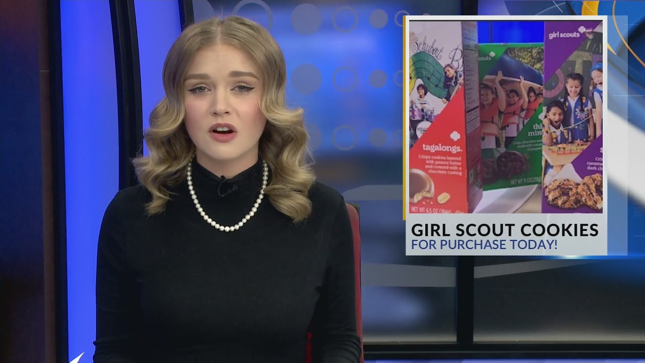 Girl Scouts 'unboxing the future' as cookie sales begin - YouTube