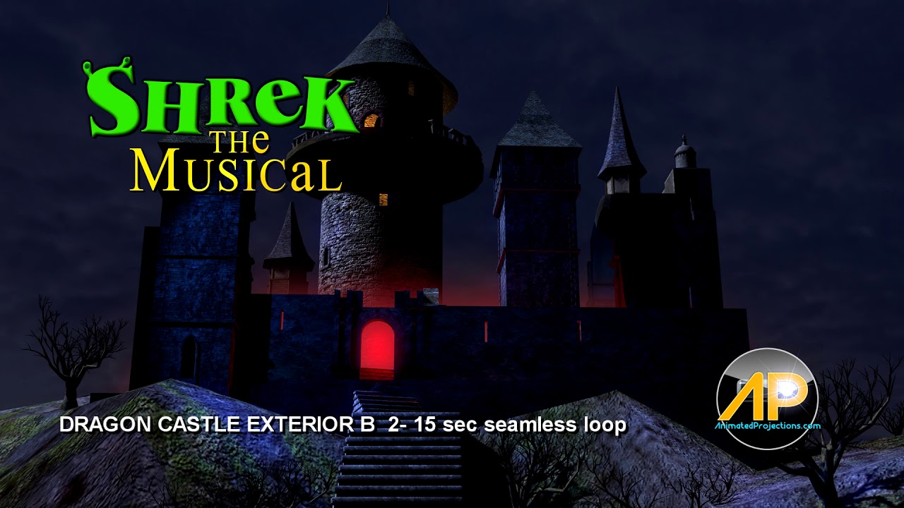 DRAGON CASTLE EXTERIOR B 2 15 sec seamless loop - YouTube