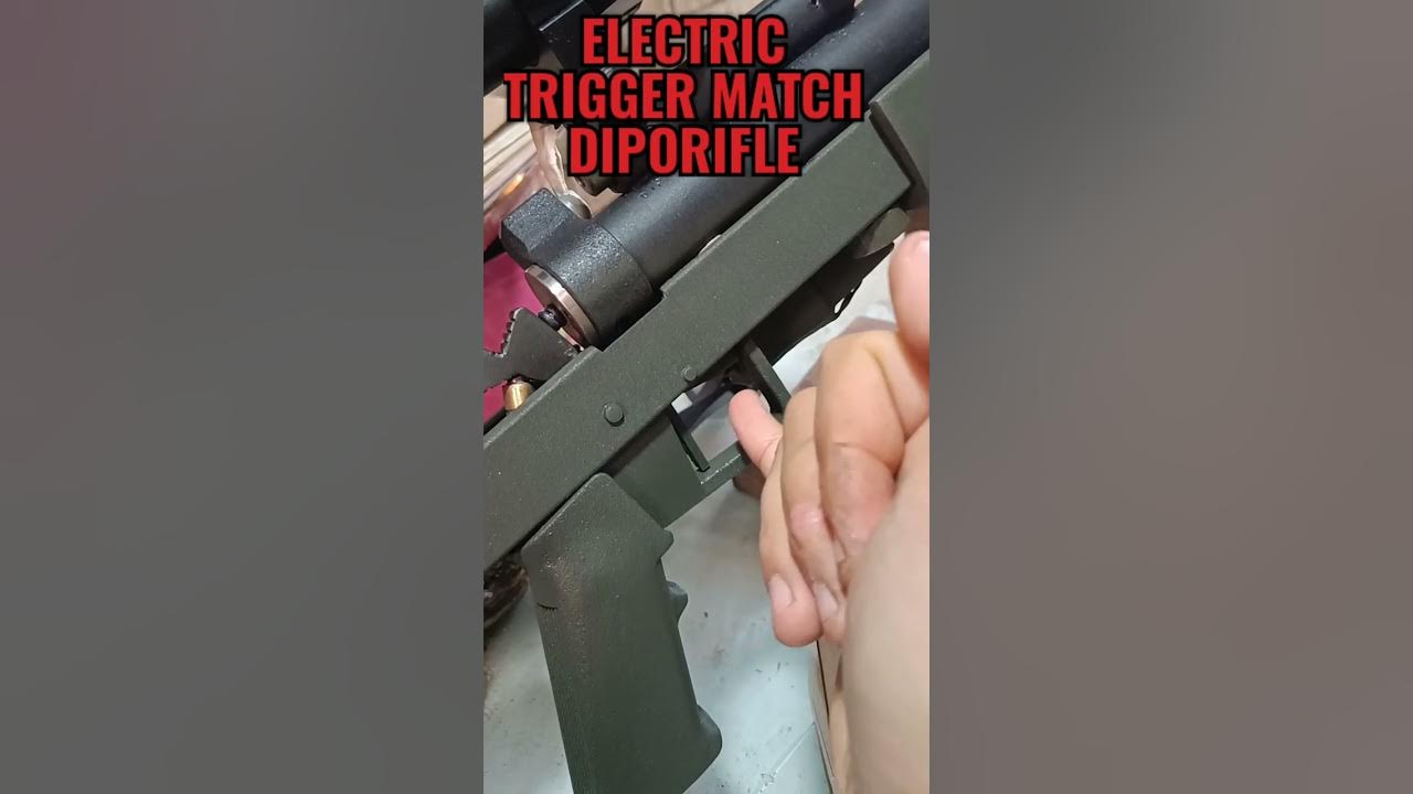 electric trigger match, diporifle, riset. - YouTube