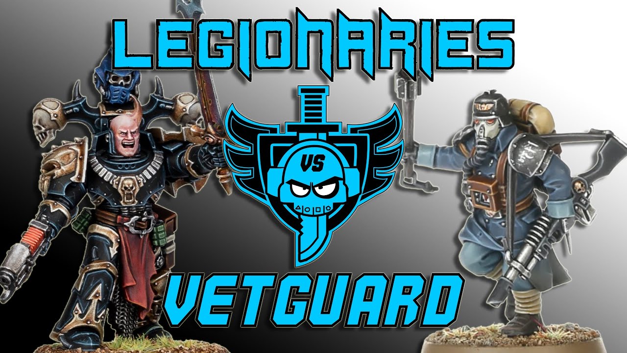 Kill Team Battle Report - Chaos Legionaries vs Veteran Guardsmen - YouTube