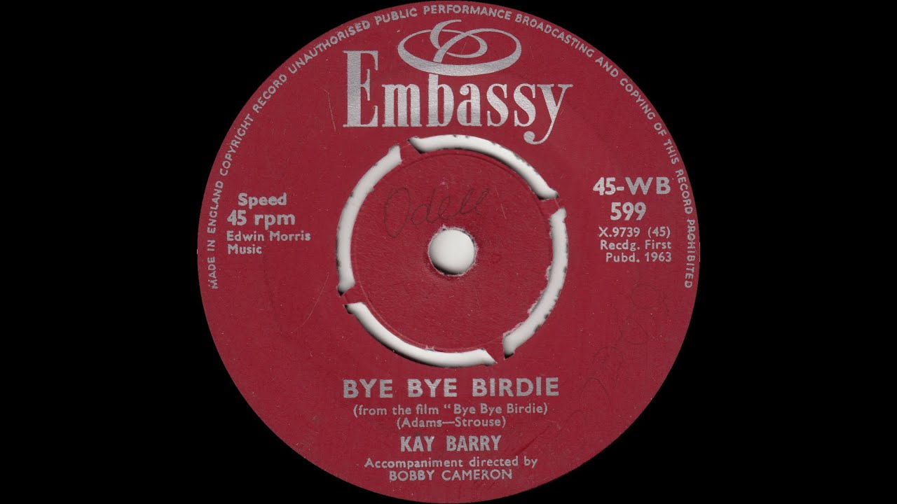 Kay Barry - Bye Bye Birdie - YouTube