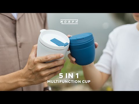 A Kickstarter Project We Love: Morph Cup | World`S First 5-In-1 Travel ...
