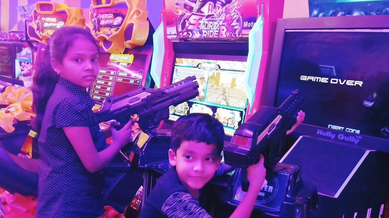 Avani Mall 😍🤔Game zone Howrah 😘 Masti Birthday gift - YouTube