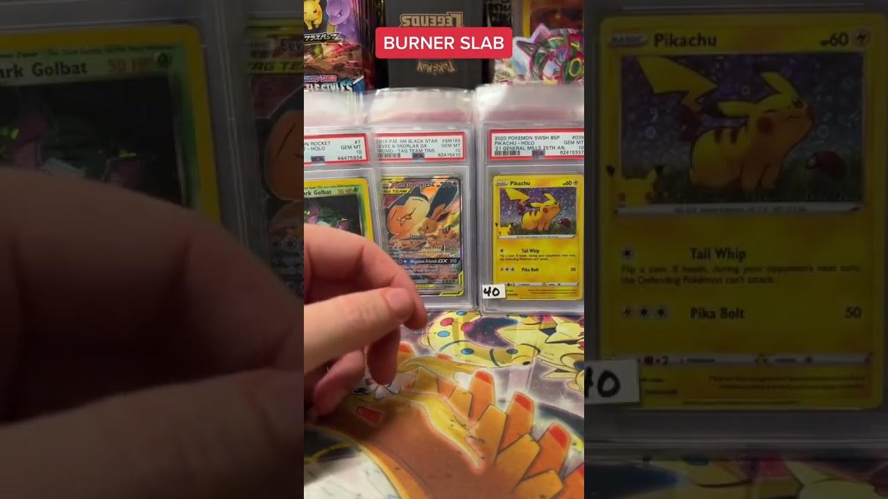 Completing our First Burner Slab - Pokemon Card Destroyed - YouTube