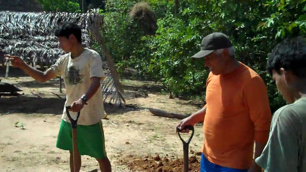 Community Participation in Building their Tap Stand - YouTube