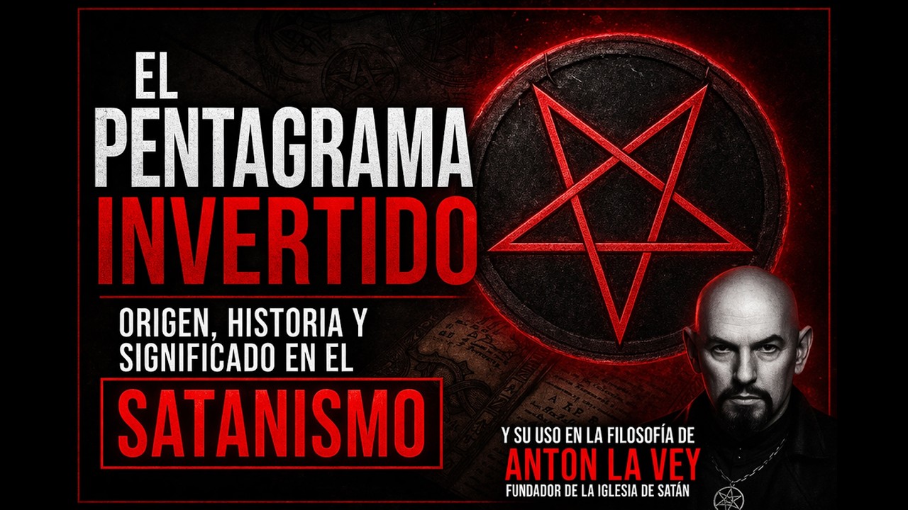 ⭐ EL PENTAGRAMA INVERTIDO o ESTRELLA DE CINCO PUNTAS | Simbolo Satánico ...