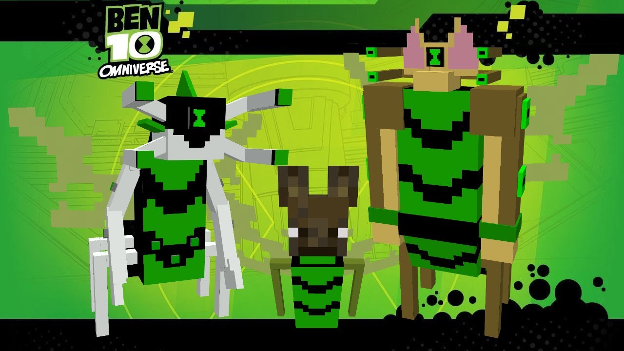Stinkfly Biomnitrix Fusions | Minecraft Ben 10 Datapack [1.16.5] - YouTube