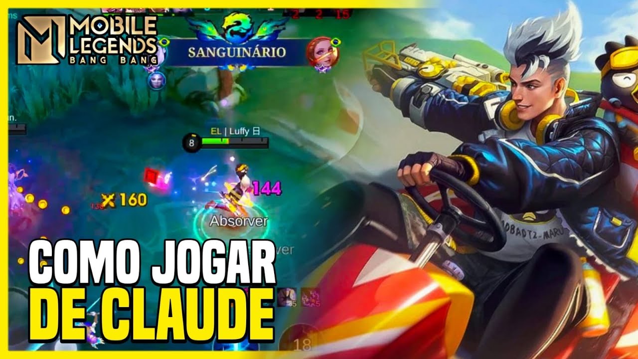[AVANÇADO] COMO JOGAR DE CLAUDE | TUTORIAL + BUILD TOP BR INSANA | MLBB ...