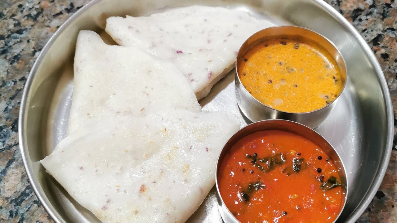 Quick and Easy Neer dosa : Malabar style breakfast - YouTube