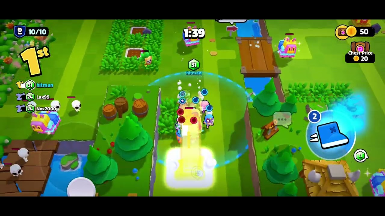 Square busters first battle after training - YouTube