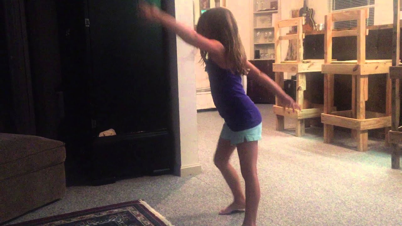 Lalu doing Sia Chandelier dance! - YouTube