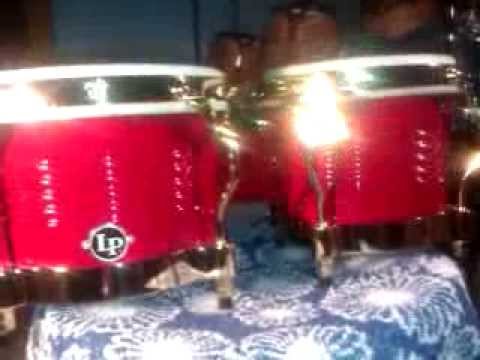LP MATADOR bonga red GOLD tone hardware - YouTube