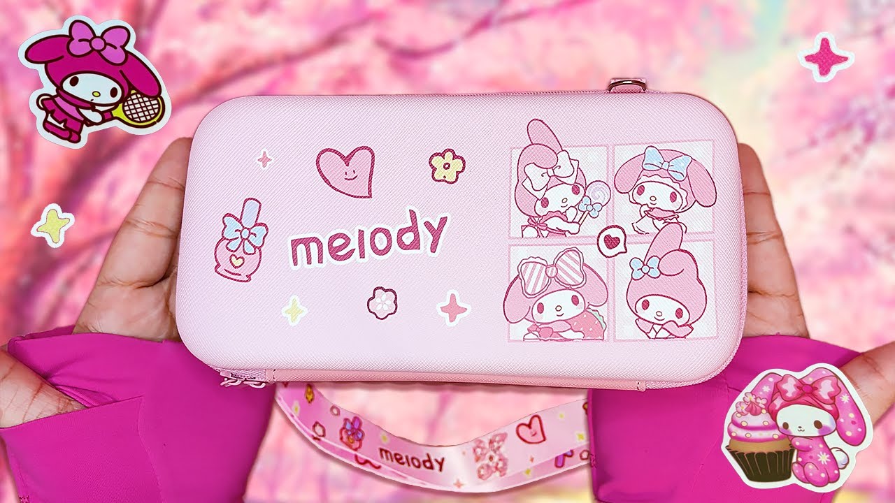 Pink Nintendo 3DS XL Case Unboxing + Cute Accessories 🌸 - YouTube