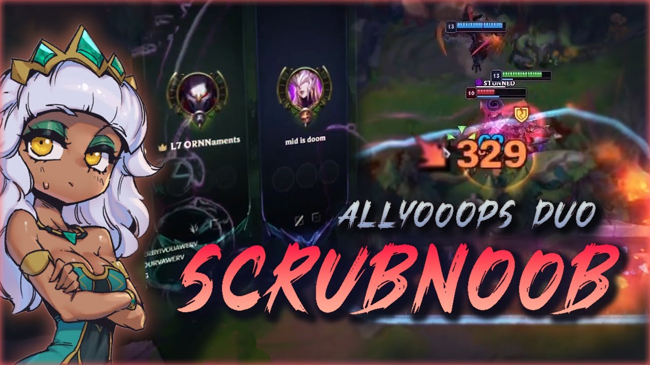 ALLYOOOPS x SCRUBNOOB DUO Q - YouTube