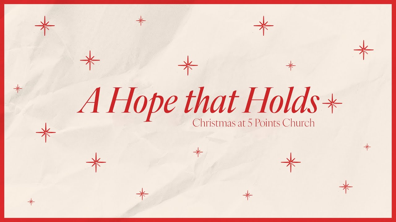 A Hope that Holds Part I - Luke 2:22-35 - YouTube