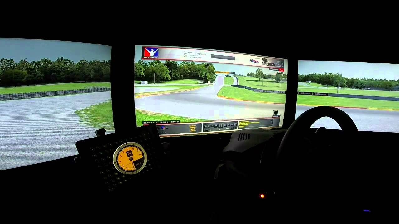 iRacing Triple Screen 179 FOV - YouTube