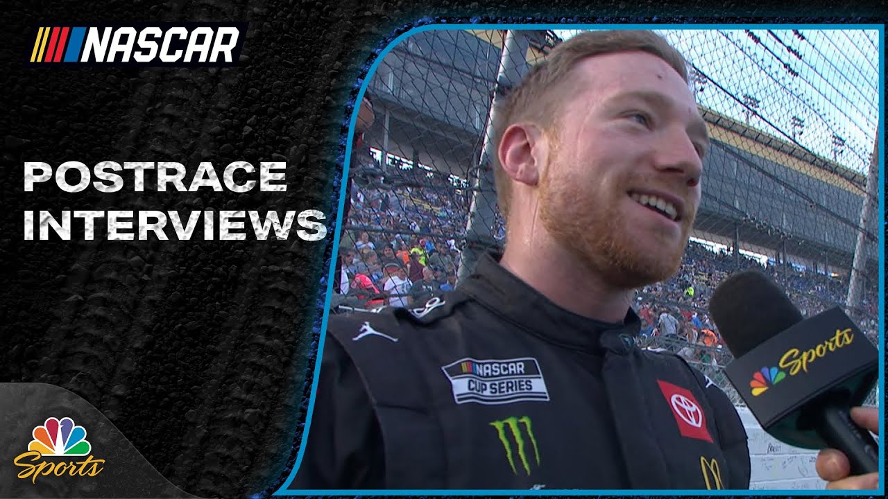 NASCAR Cup Series POSTRACE INTERVIEWS: Hollywood Casino 400 | 9/10/23 ...