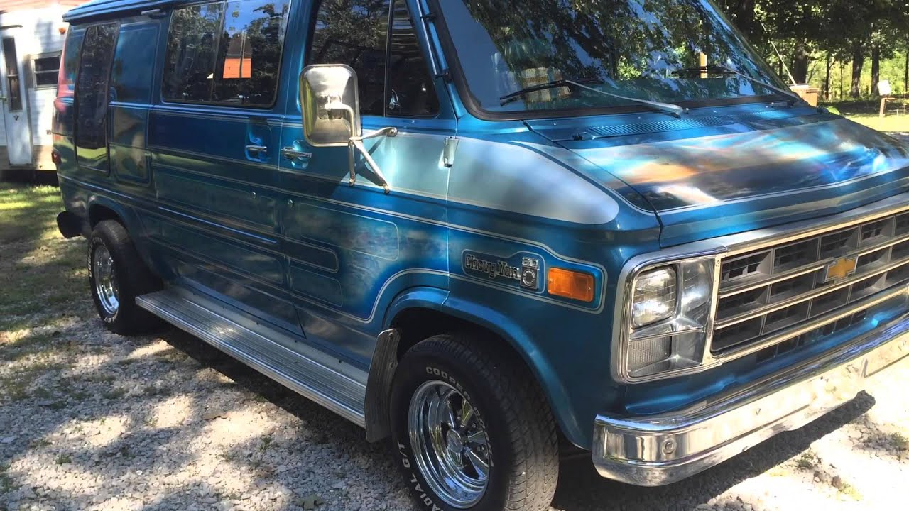 1979 Chevrolet Van G20 idling #2 - YouTube