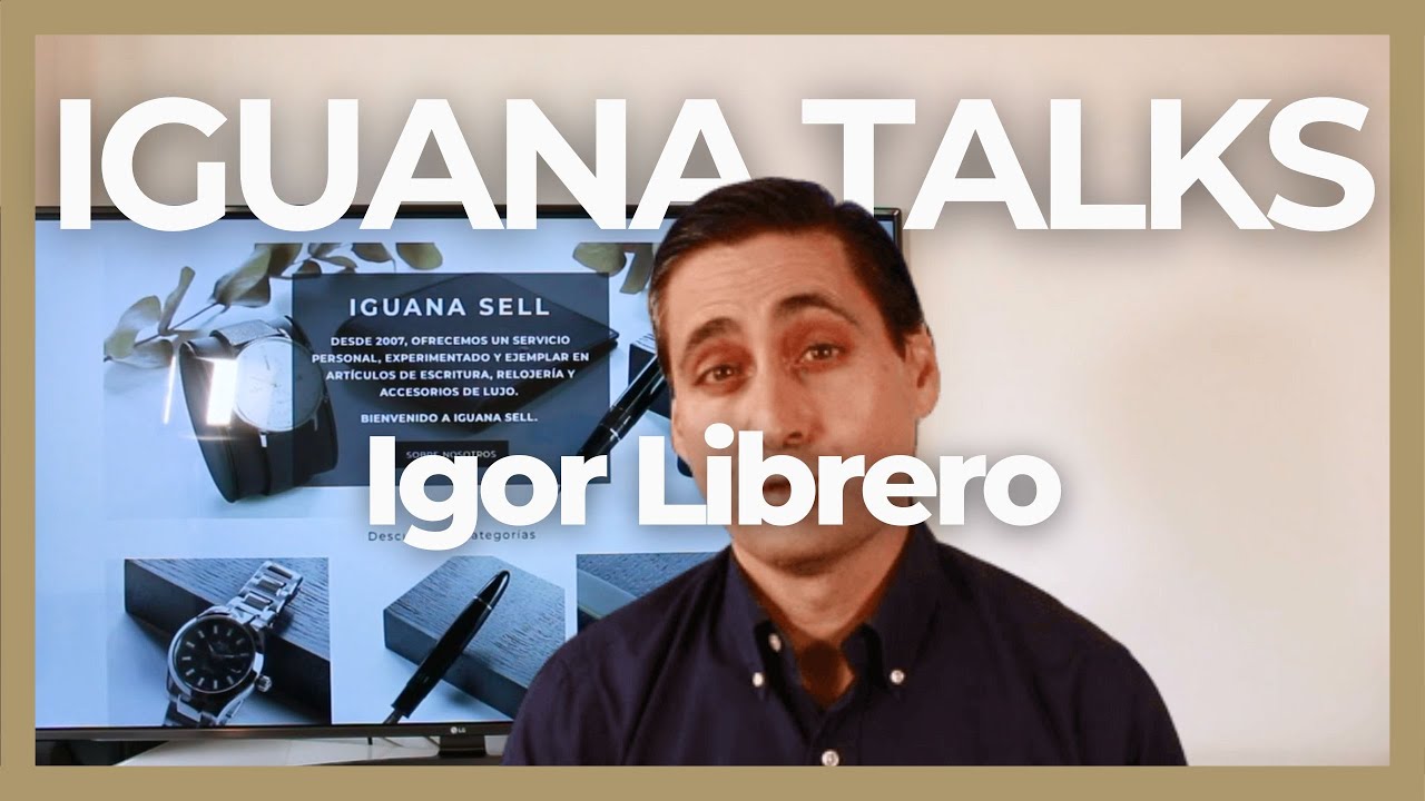 Igor Librero Iguana Talks - YouTube