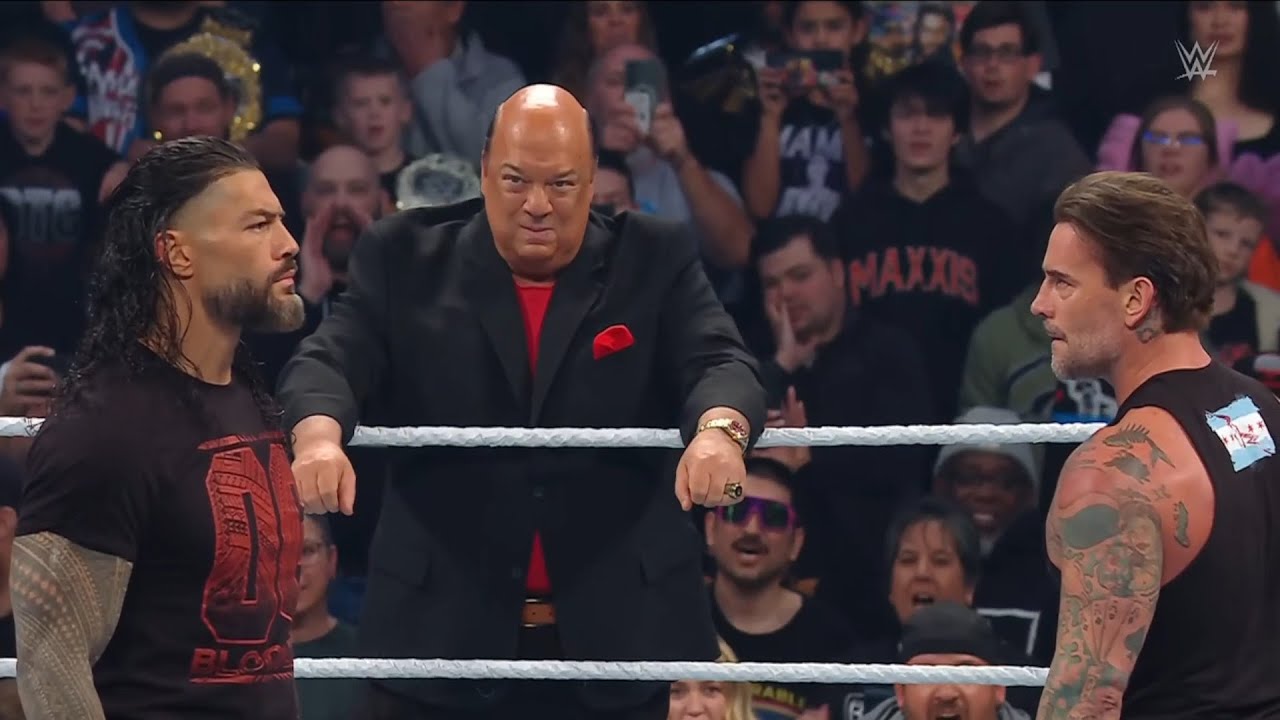 CM Punk joins The Bloodline | WWE SmackDown 11/22/2024 - YouTube
