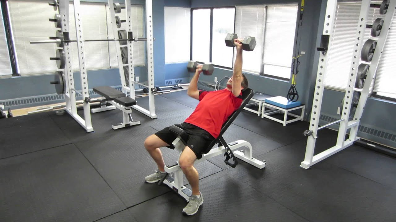 Alt. Incline DB Bench - YouTube