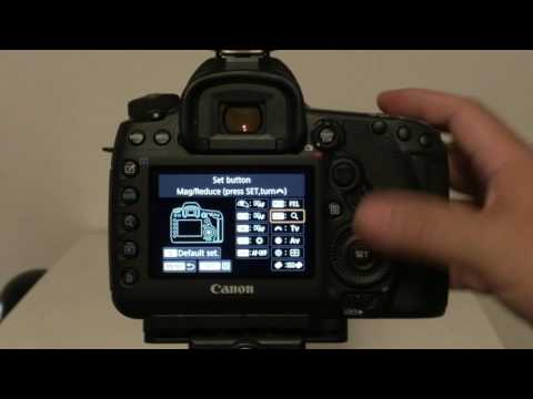 Custom button set up for Flash Function Setting on Canon 5d4 - YouTube