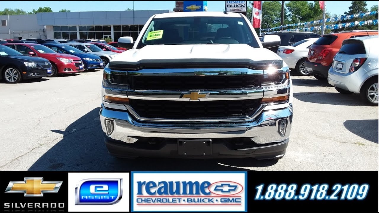 ReaumeChev NEW 2017 Chevrolet Silverado 1500 LT w/EASSIST 17-0886 - YouTube