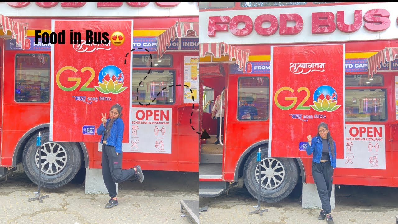 Resturant in Bus🚍|| Food Bus India🍟🍕|| Chhavi Rohira - YouTube