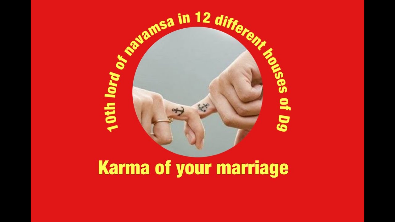 10th Lord of navamsa in 12 different houses of D9 in Vedic Astrology ...