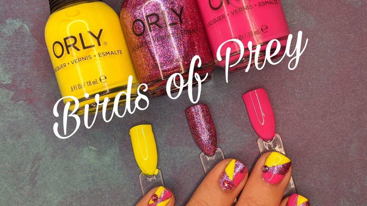 Orly Birds Of Prey Live Swatch and Review with Nail Art - YouTube