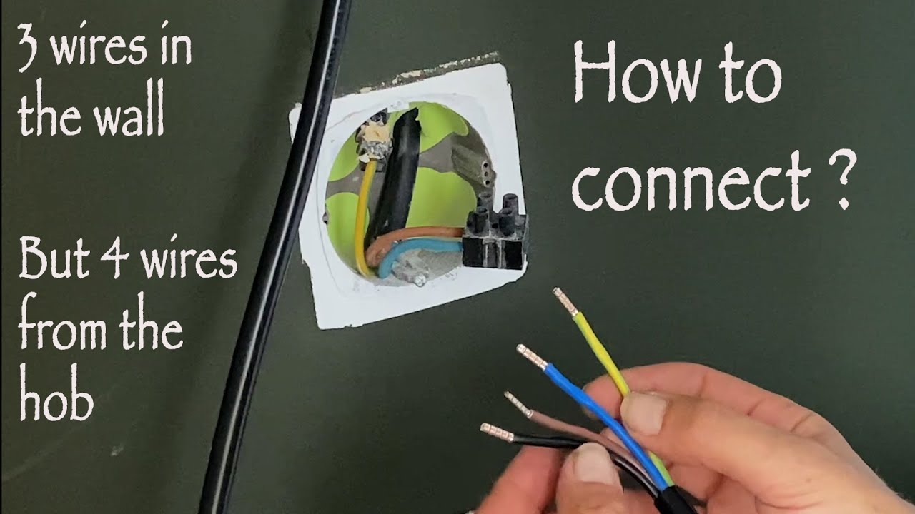 Kitchen hob: electric connections - YouTube