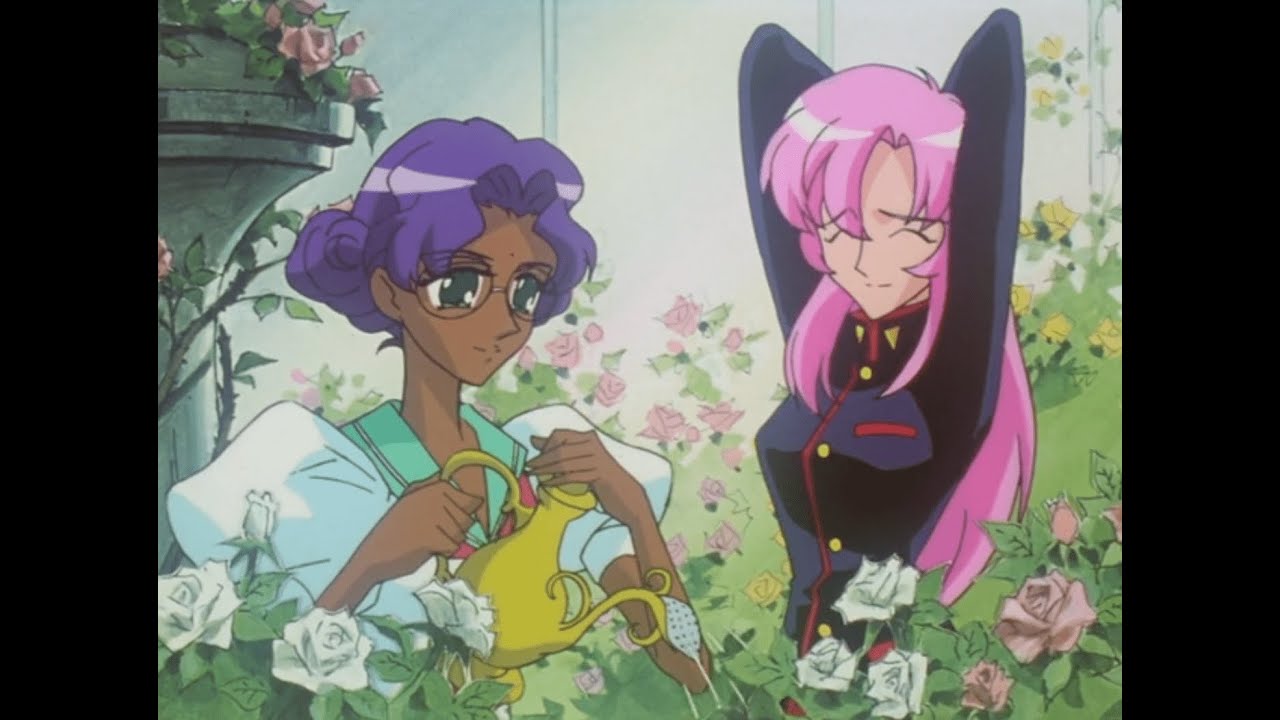 anthy and utena episode 28 - revolutionary girl utena scene pack - YouTube