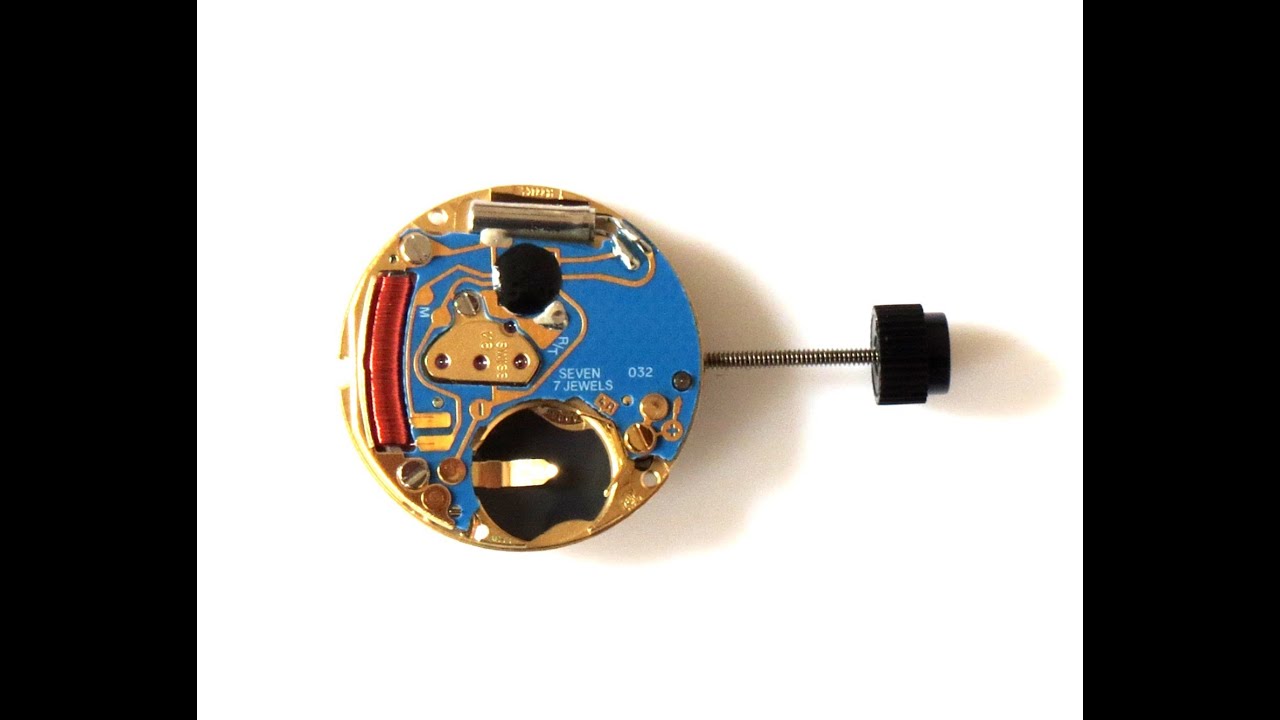 ETA 956.032 QUARTZ ANALOGUE WATCH MOVEMENT - YouTube